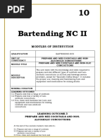 Bartending NC II: Quarter 3 - Module 1/week 1-2: Operating The Bar | PDF | Drink | Alcoholic Drinks