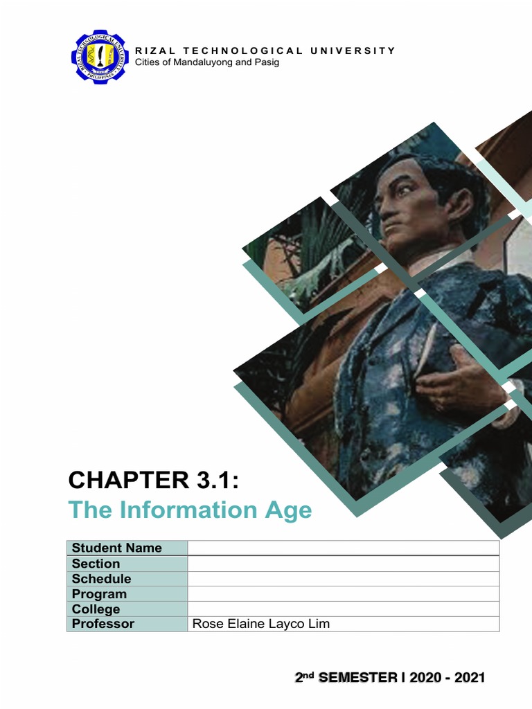 Module 3.1 - The Information Age | PDF | Information | Internet