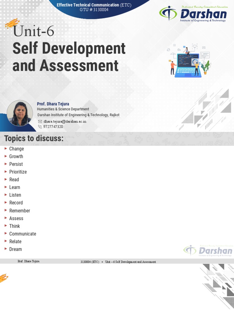 ETC GTU Study Material Presentations Unit-6 0509202012210PM | PDF | Thought | Critical Thinking