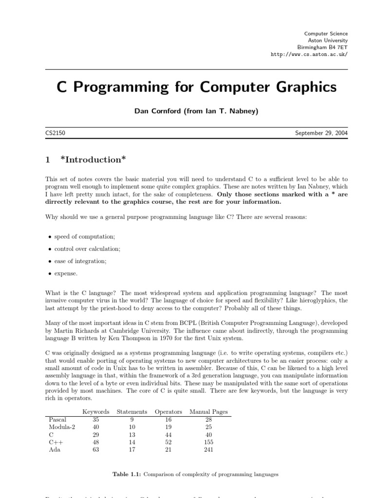 C Notes | PDF | Pointer (Computer Programming) | C (Programming Language)
