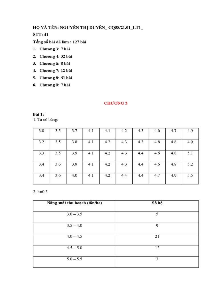 41 - LT1 - Nguyễn Thị Duyên - CQ58 - 21.01 - BT - LT - Vở ghi NLTK | PDF