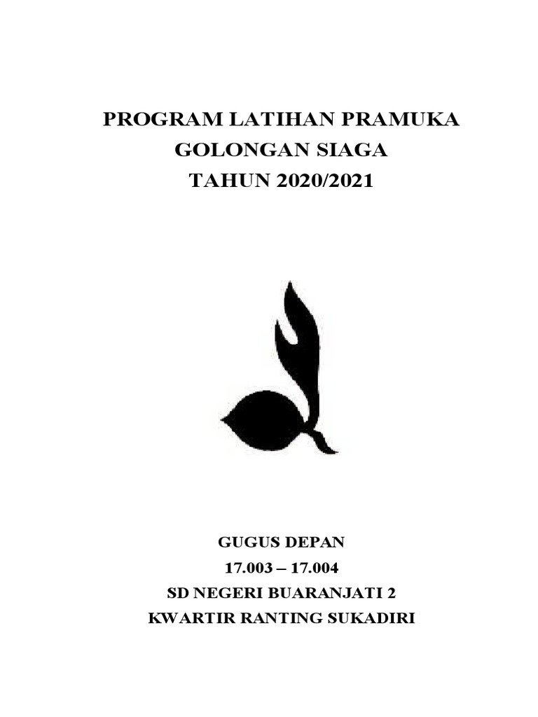 Program Latihan Pramuka Siaga | PDF