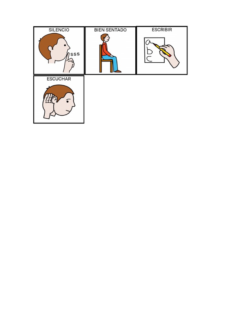 Pictogramas Clase | PDF