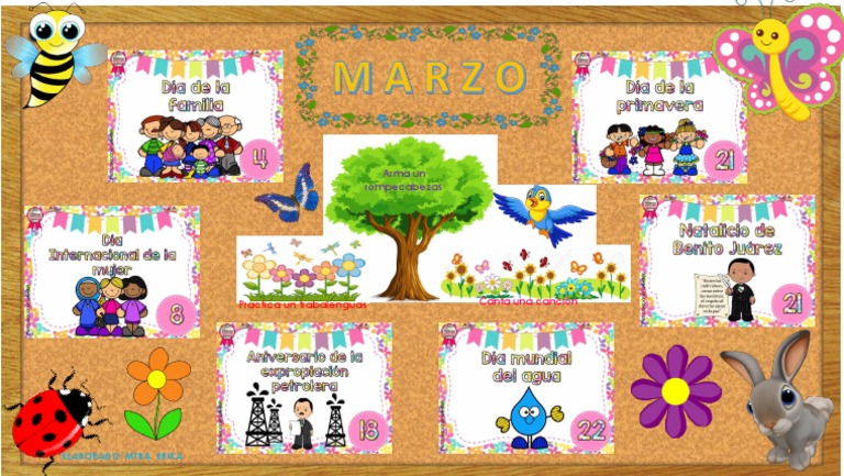 Periodico Mural Marzo | PDF