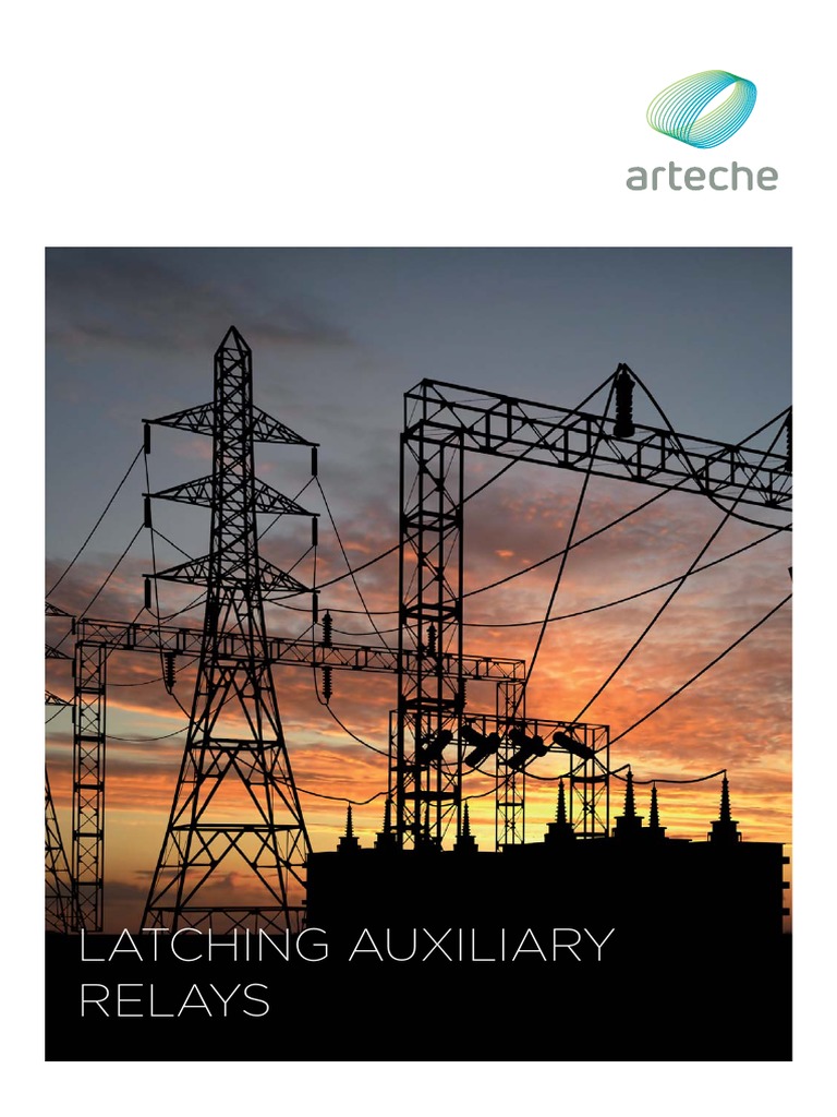 Arteche CT Latching-Relays en | PDF | Relay | Physical Quantities
