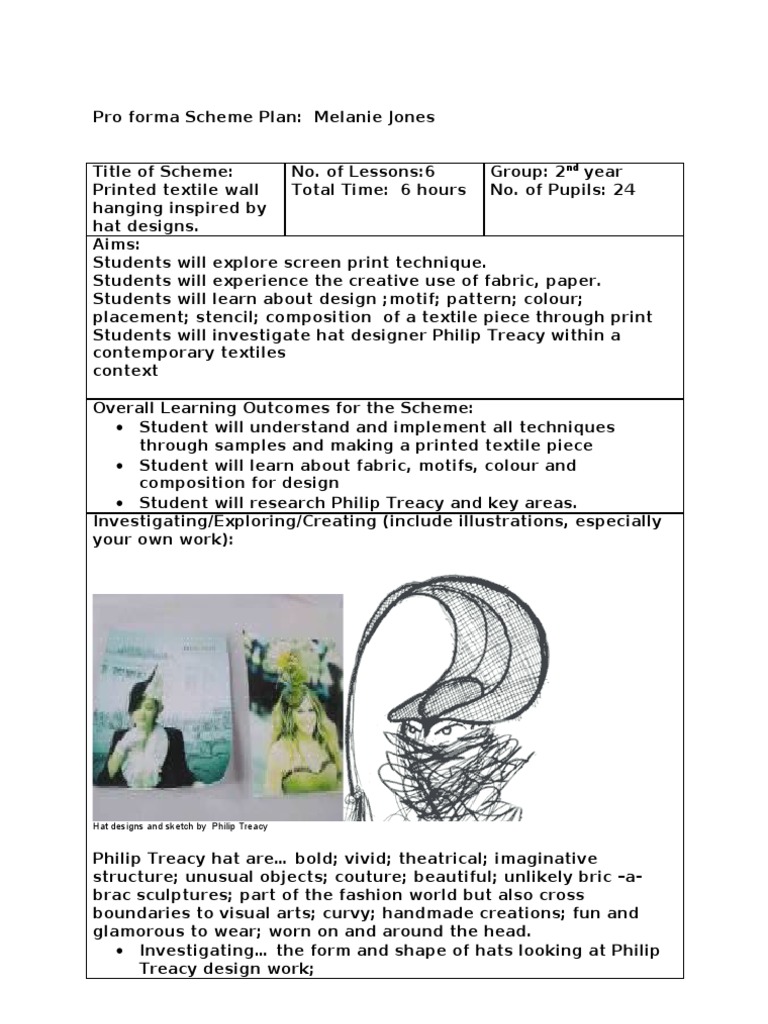 Print Scheme Plan2010 - Yr 2 | PDF | Drawing | Design