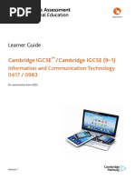 IGCSE ICT 0417 THEORY NOTES - Final | PDF | Computer Data Storage ...