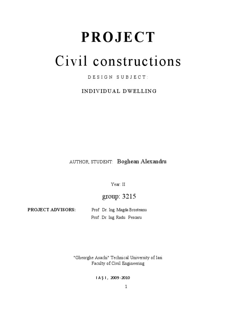 Civil Constructions: Project | PDF | Automation | Concrete
