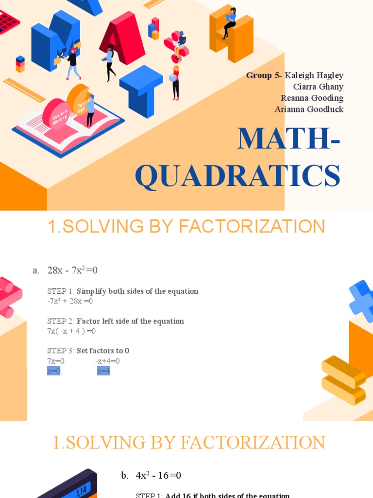 Maths QUADRATICS Assignment | PDF | Quadratic Equation | Mathematical ...
