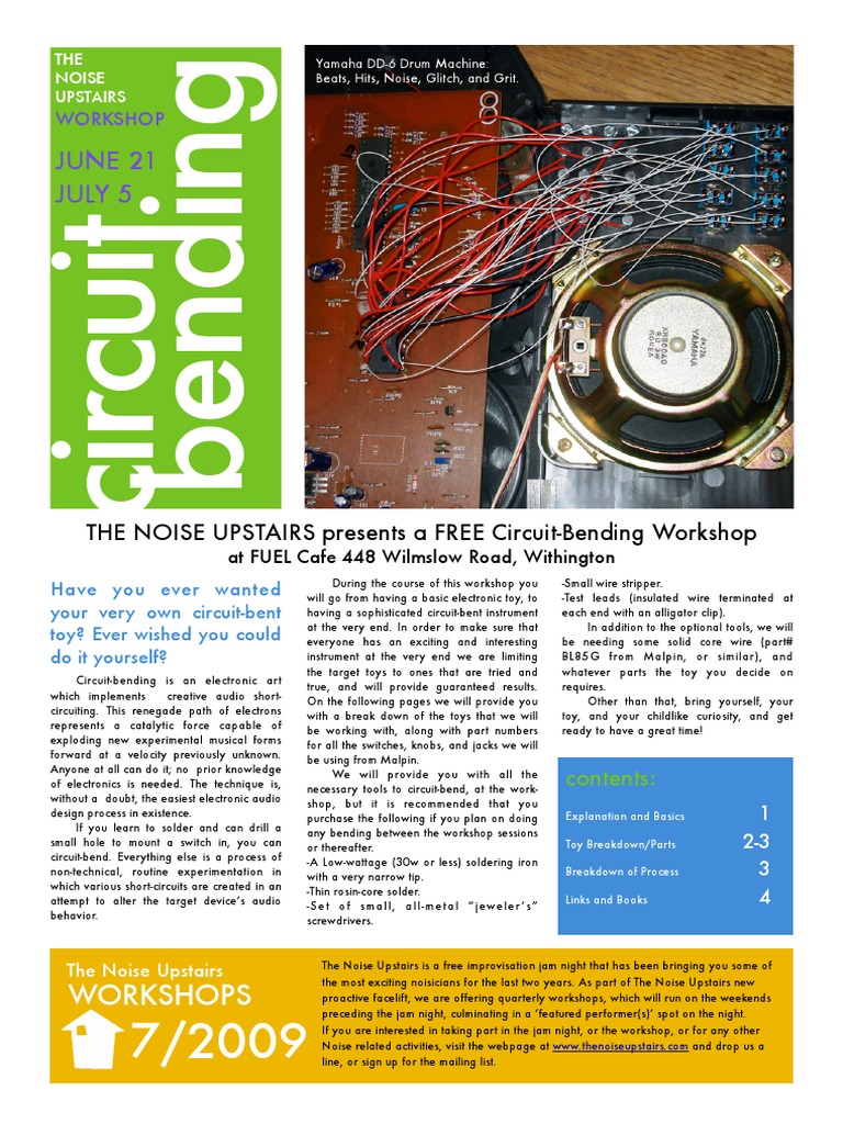 Circuit Bending | PDF | Music Technology | Electricity