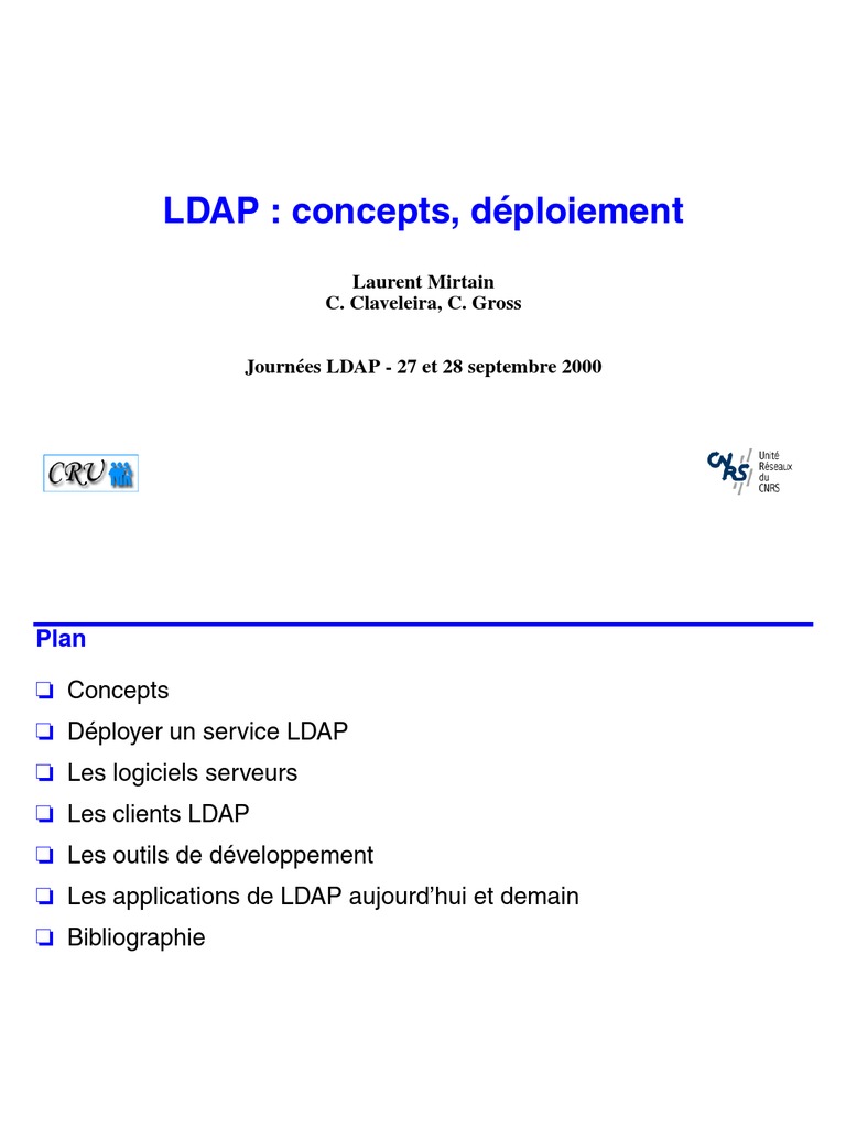 Tutorial Ldap | PDF