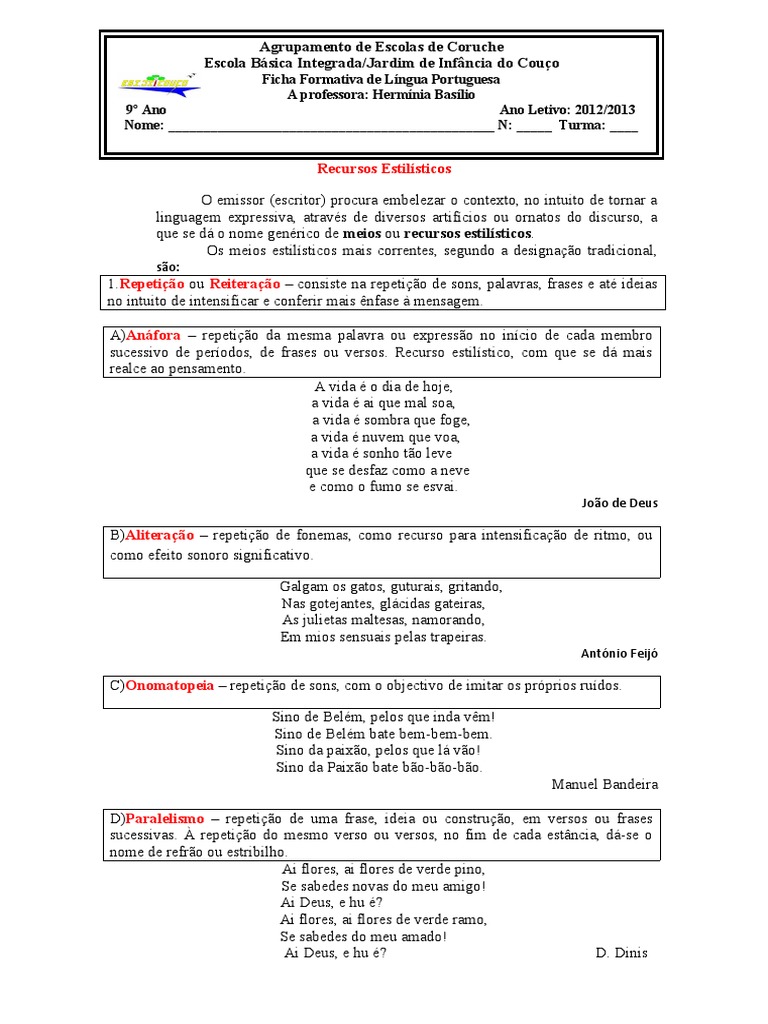 Figuras de Estilo | PDF