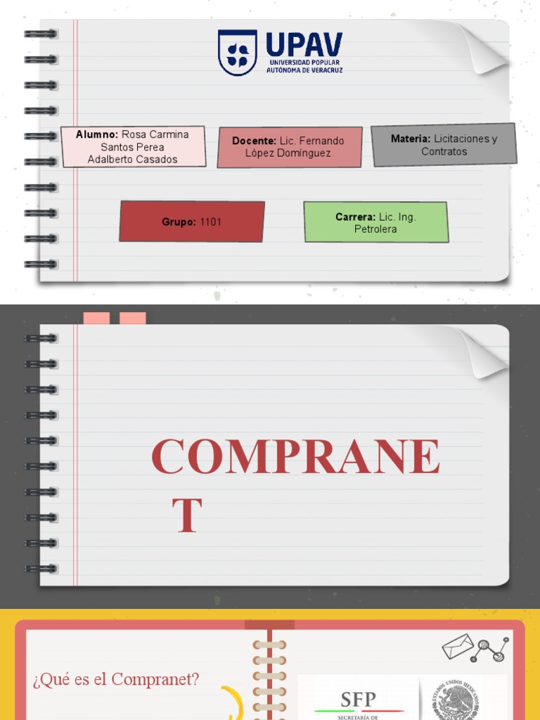 COMPRANET | PDF | Administración Pública