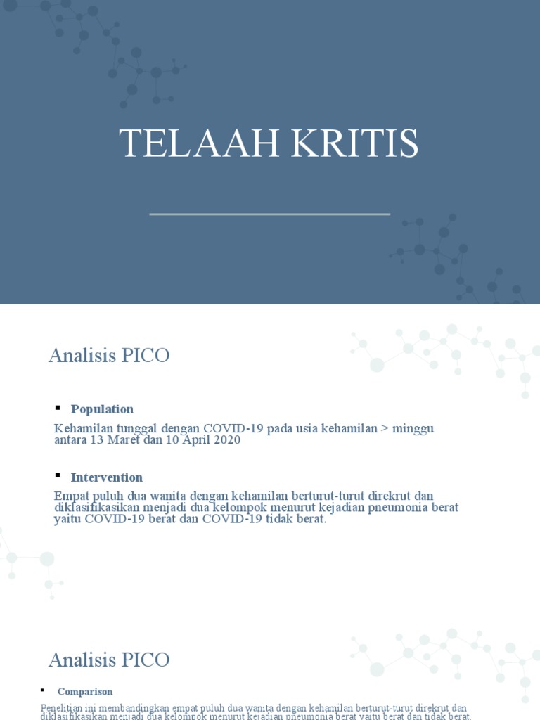 Analisis Pico | PDF