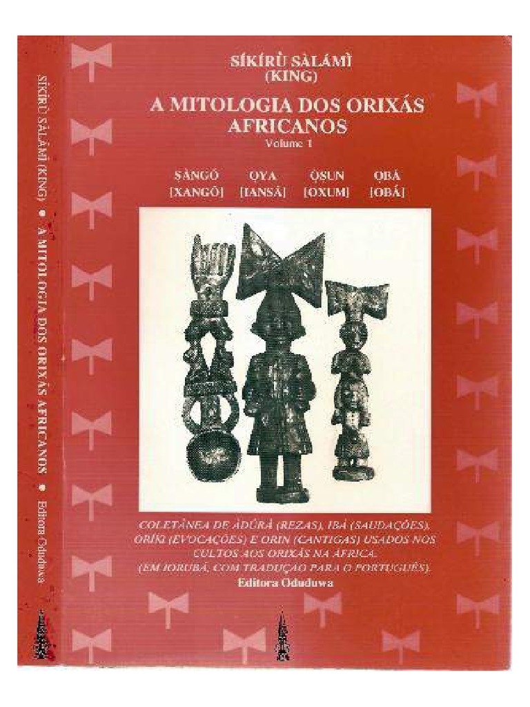 A Mitologia Dos Orixas Vol.1 Siriku Salami | PDF