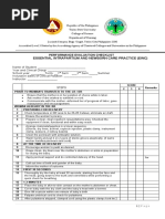 EINC Checklist - DOH | PDF | Childbirth | Breastfeeding
