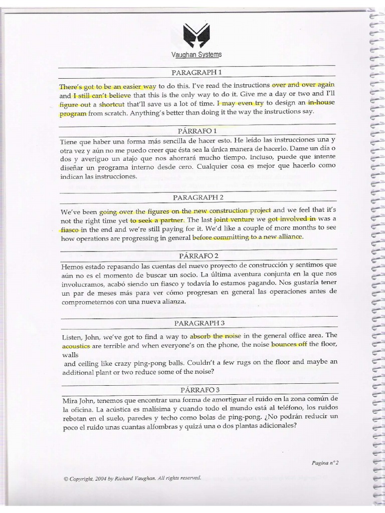 198 English Paragraphs II | PDF