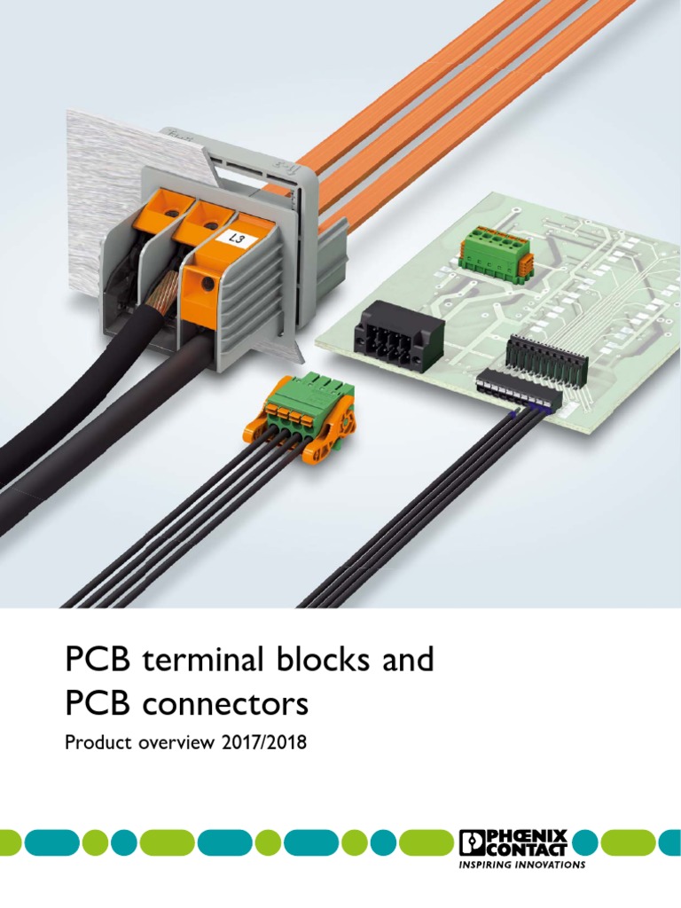 PXC PCB Terminal Blocks and PCB Connectors | PDF | Electrical Connector ...