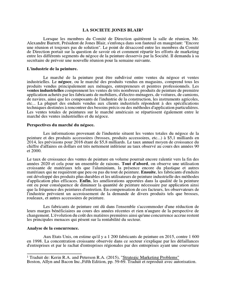 Etude de Cas 1 | PDF | Publicité | Sodles