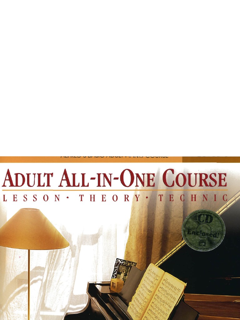 Alfred Basic Adult Piano Course All in One Level 1 | PDF