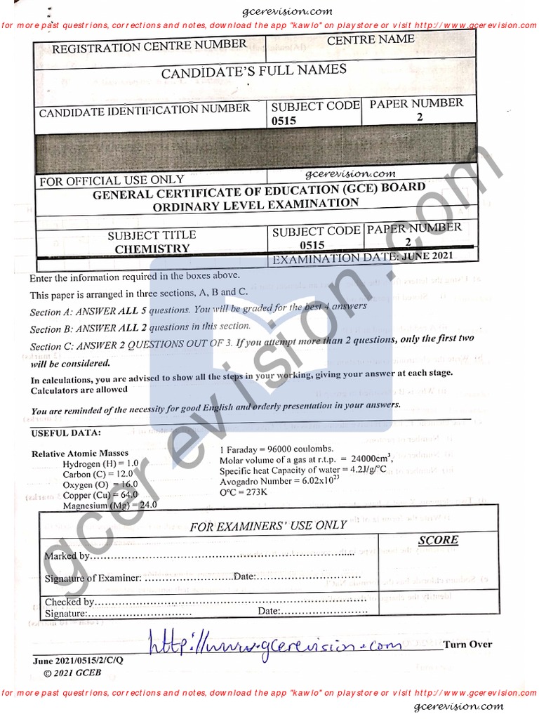 Download Kawlo App for Past Questions & Notes | PDF