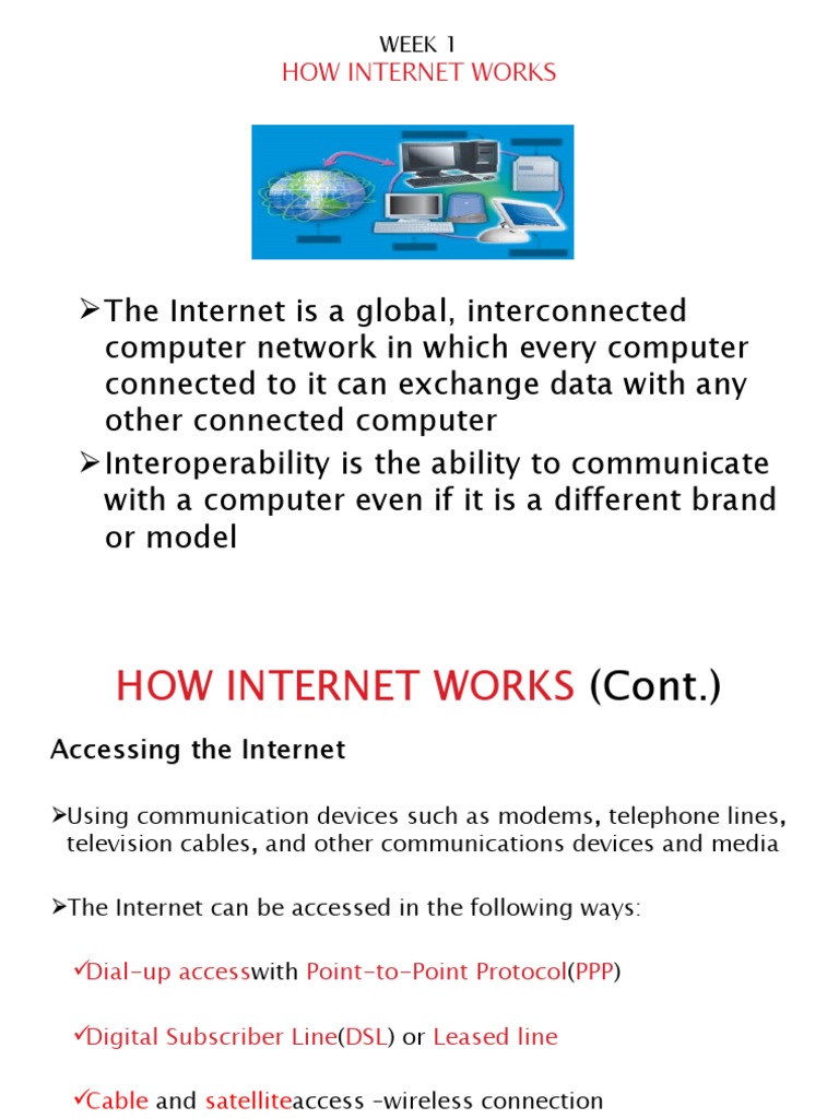 How Internet Works | PDF | Http Cookie | Hypertext Transfer Protocol