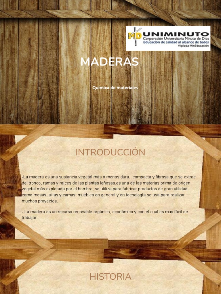 Maderas Quimica | PDF | Madera