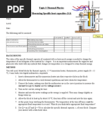 Notes - RP 01 Specific Heat Capacity - AQA Physics GCSE | PDF | Heat ...