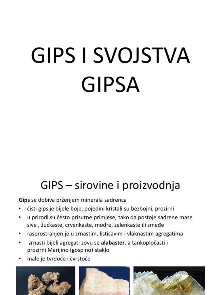 Gips | PDF