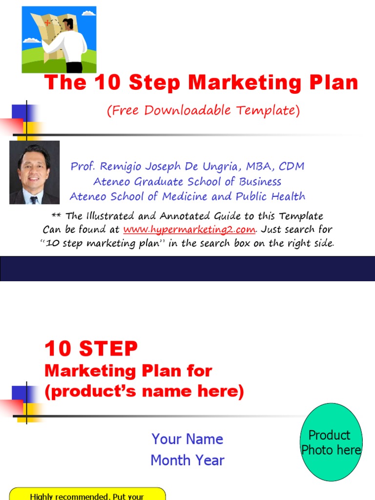 3 - Marketing Plan Template | PDF | Business Economics | Communication