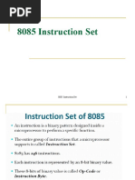 8085 Instruction Set | PDF | Electronic Engineering | Office Equipment