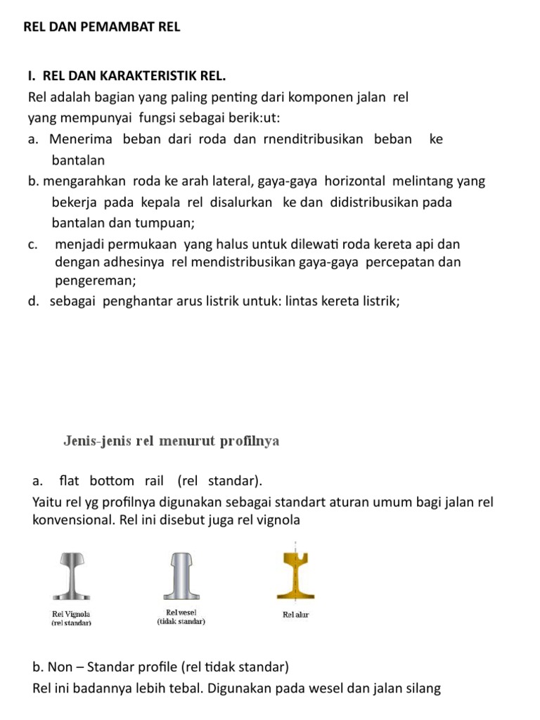 Pengertian Rel Pdf