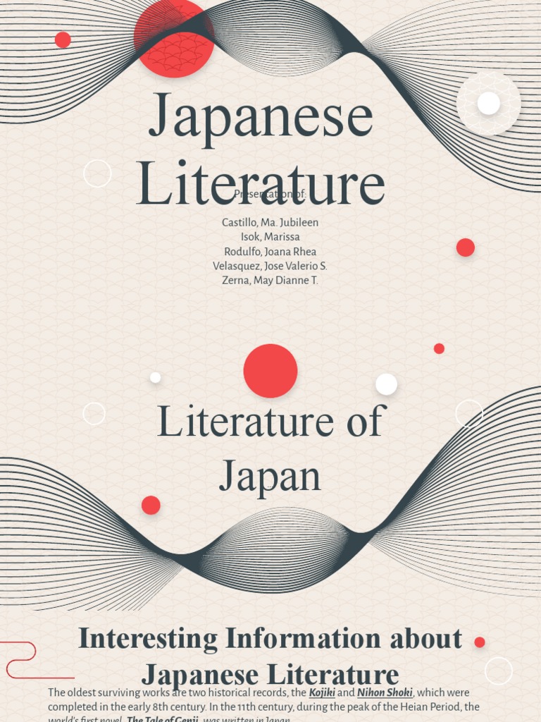 Japanese Literature | PDF | Japanese Literature