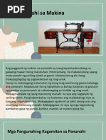 EPP 4 - Mga Kagamitan Sa Pananahi | PDF