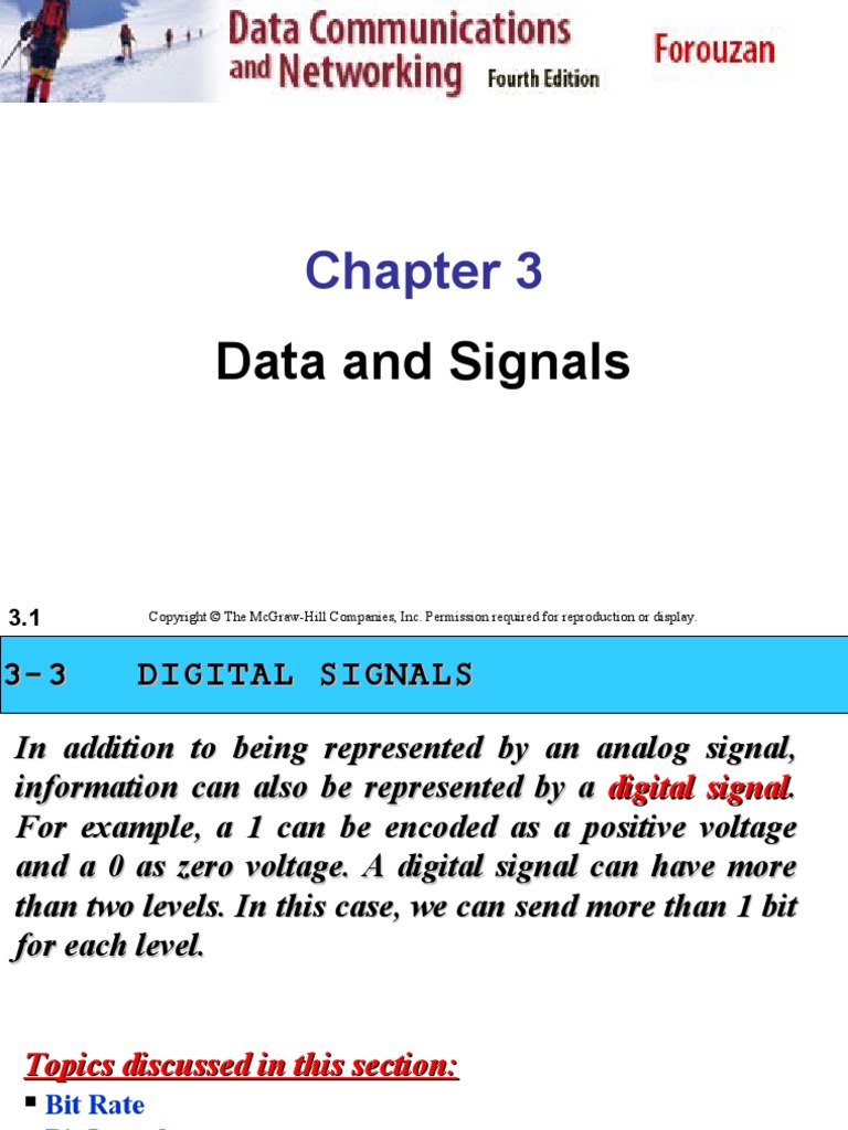 Data and Signals | PDF | Bandwidth (Signal Processing) | Bit Rate