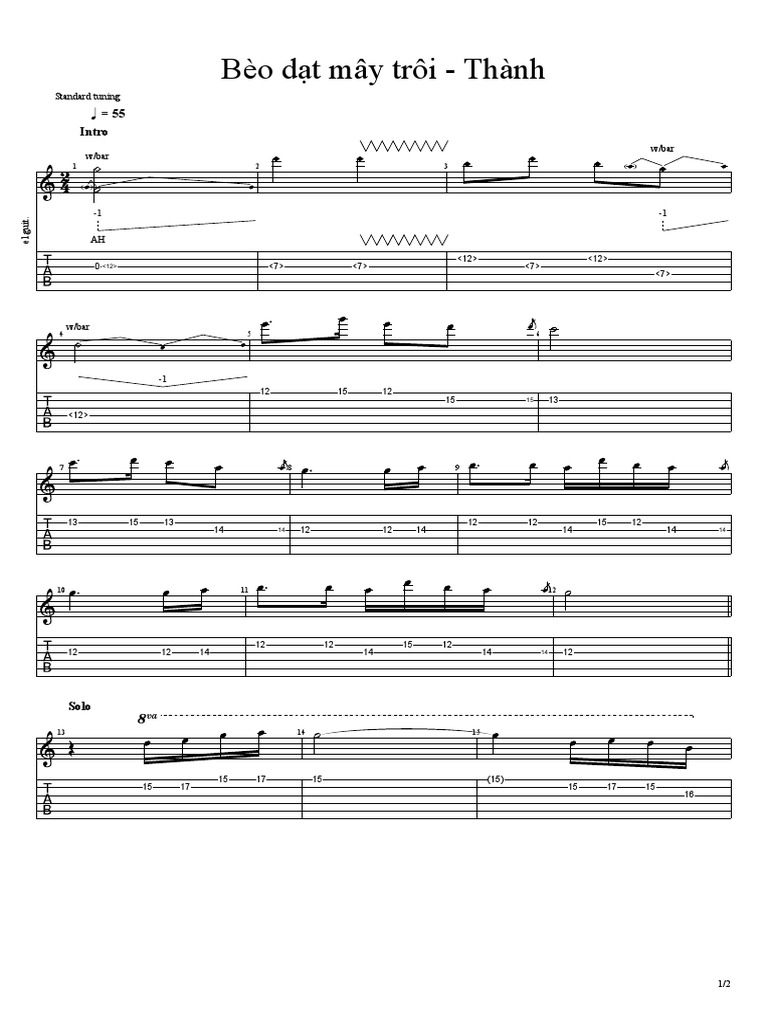 Beo Dat May Troi | PDF