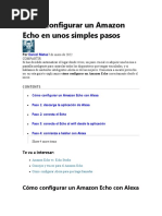 Manual Amazon Echo Guia Uso Alexa | PDF | Amazon Echo | Informática