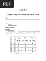 2 Bit Magnitude Comparator (Boolean Theorem) | PDF | Digital ...