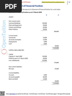 SOFP Format Example for Accounting | PDF
