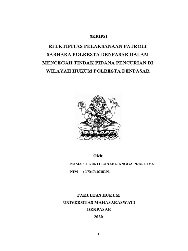 Skripsi Lanang 23 2 21 | PDF