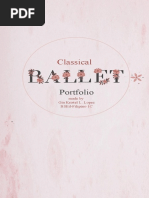 Types of Classical Ballet Explained | PDF | Dances | Ballet