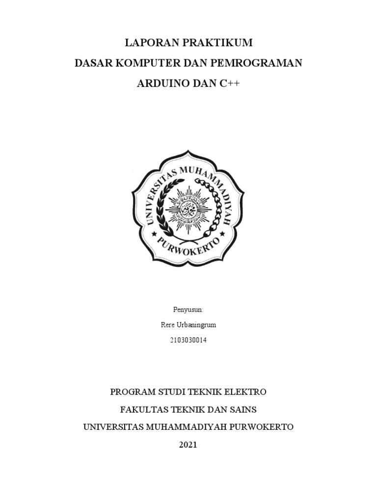 LAPORAN PRAKTIKUM Daskompro Tentang Arduino Uno | PDF