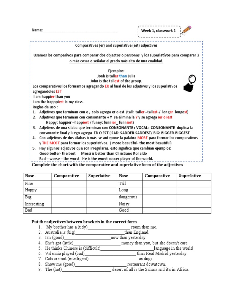Week 1, Classwork 1: Er Est Er | PDF | Grammar | Language Mechanics