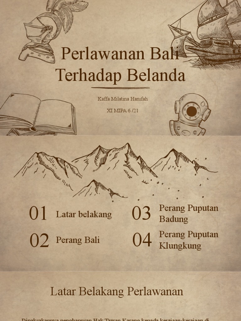 Perlawanan Bali Terhadap Belanda 1846-1908 | PDF | Perjalanan | Sejarah