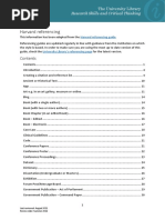 Harvard-UWE Referencing Guide | PDF | Case Citation | Ordnance Survey