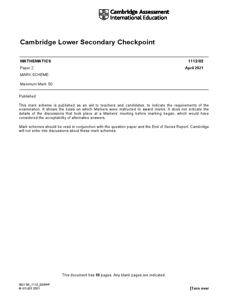 Math Paper 2 MG | PDF | Arithmetic | Mathematics