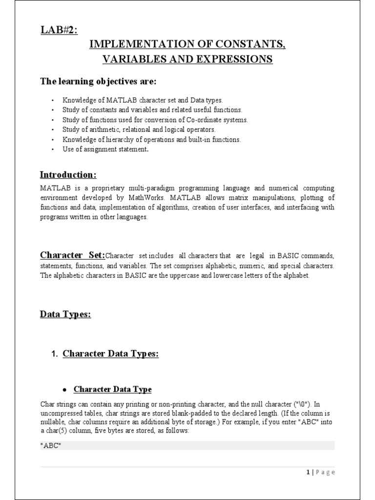Lab Manual | PDF | Trigonometric Functions | String (Computer Science)