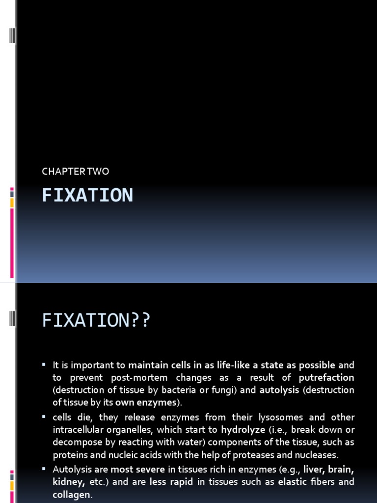 Fiksasi | PDF | Fixation (Histology) | Chemistry