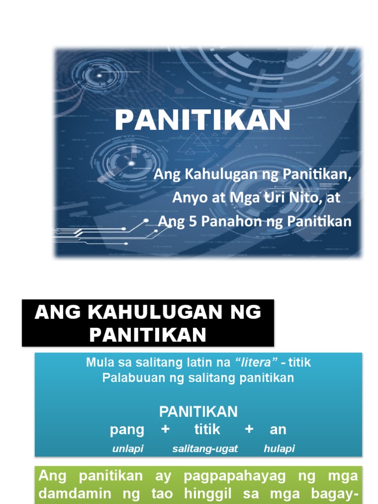 Panitikan at Uri | PDF