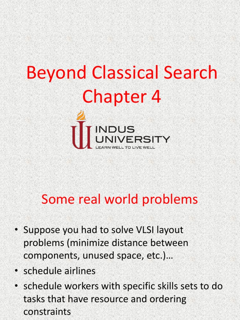 Chapter4 Beyond Classical Search | PDF | Genetic Algorithm | Natural Selection